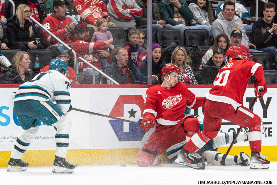 Red Wings vs Sharks: Game Recap January 14, 2025 - In Play! magazine
