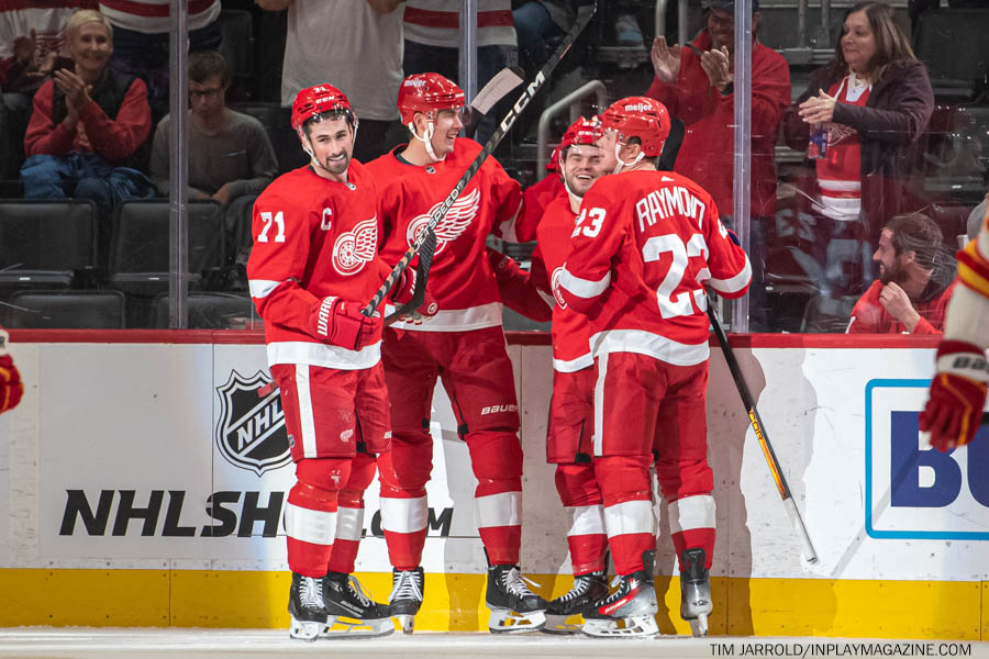 Red Wings vs Flames October 22, 2023 Game Recap - In Play! magazine