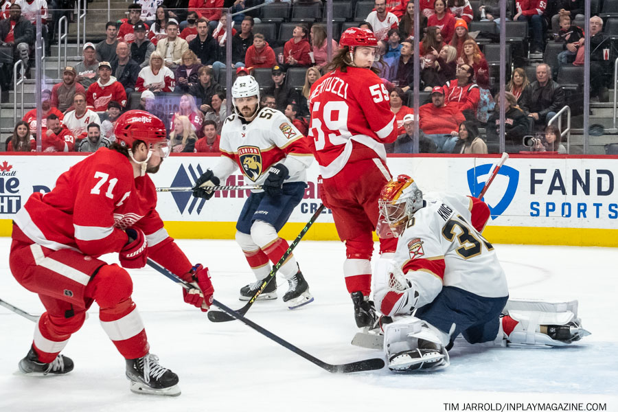 Florida Panthers at Detroit Red Wings April 17, 2022 - In Play! magazine