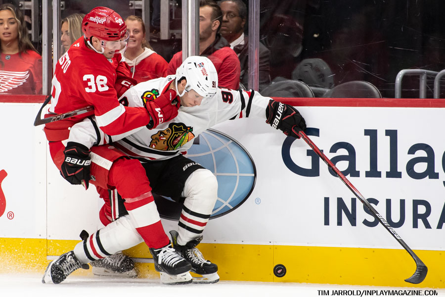 Red Wings Triumph Over Blackhawks September 27, 2024 - In Play! magazine