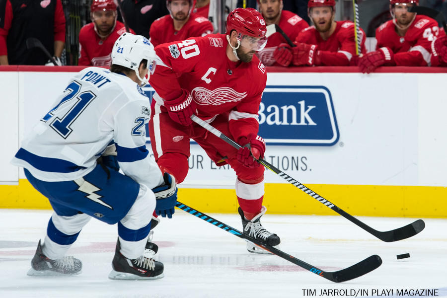 Red Wings vs Lightning Oct 16 Game PIX - In Play! magazine