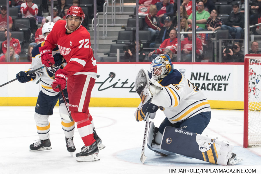 Buffalo Sabres vs Detroit Red Wings April 6 2019 - In Play! magazine