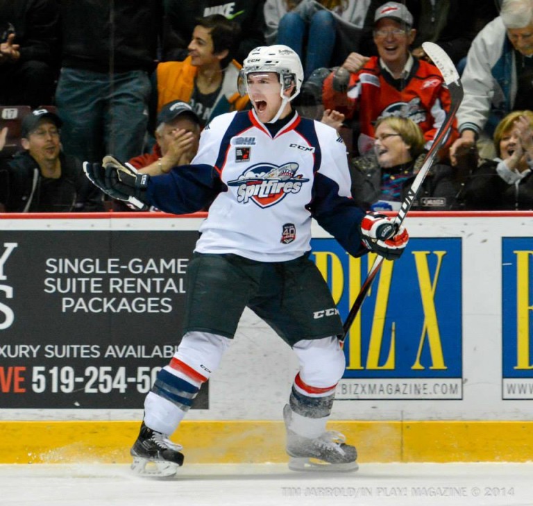 Luchuk leads Spits past Firebirds - In Play! magazine