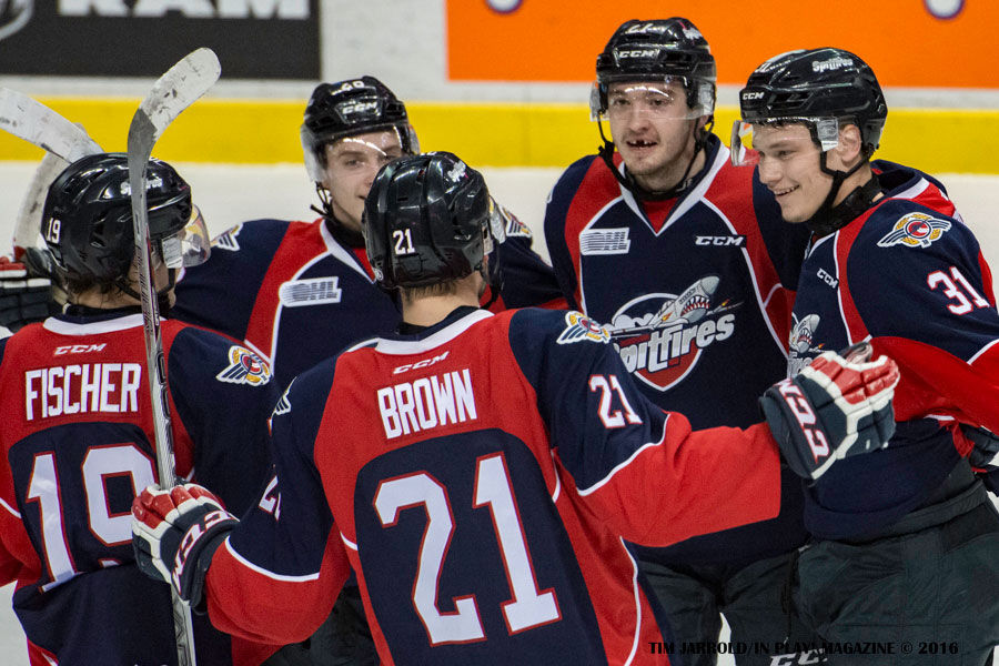 Windsor Spitfires Defeat Storm in Guelph - In Play! magazine
