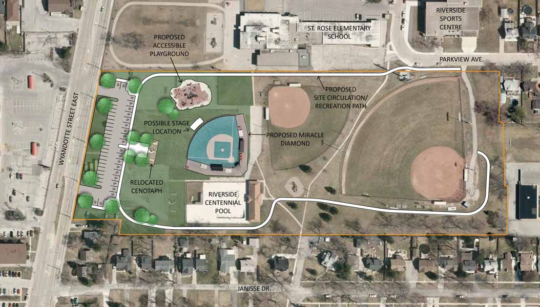 Riverside Minor Baseball Plan for Community Park - In Play! magazine