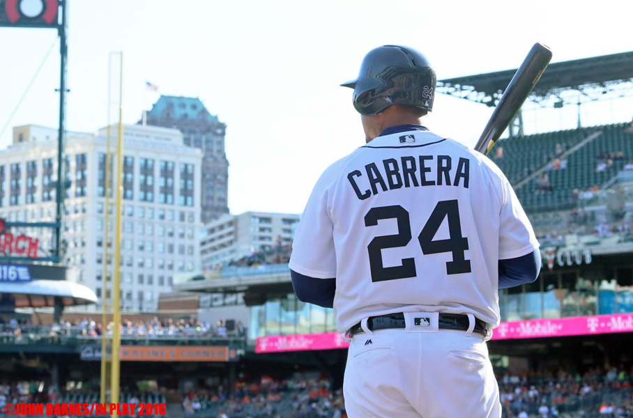 CABRERA NAMED AL PLAYER OF THE MONTH - In Play! magazine