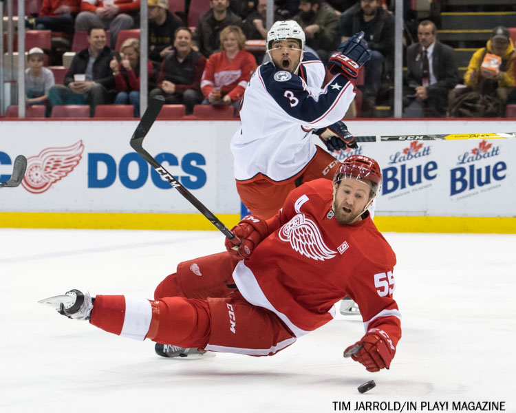 Red Wings vs Blue Jackets - PIX - In Play! magazine