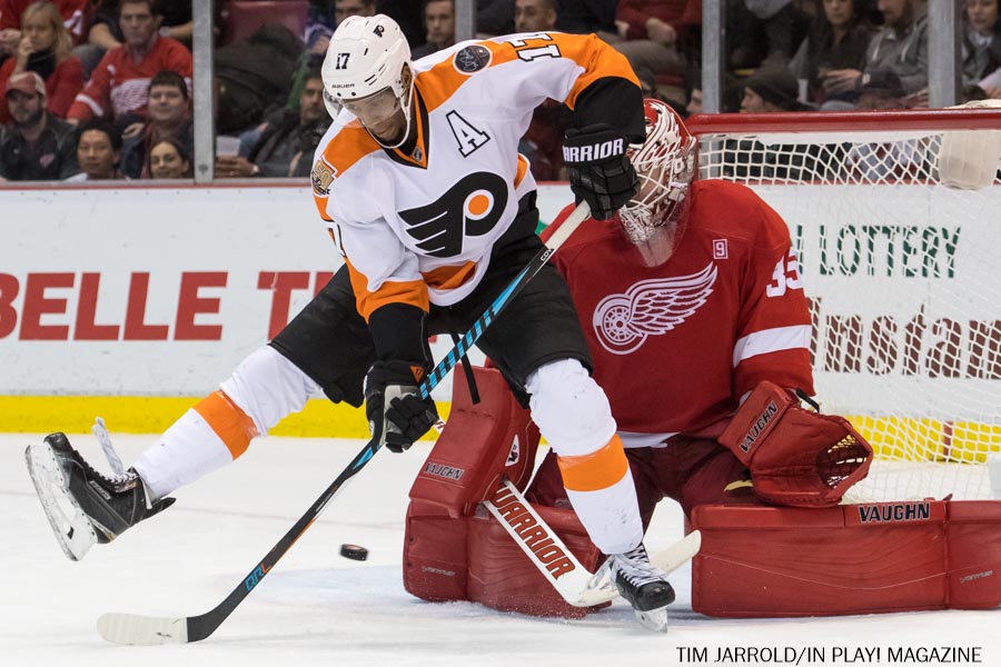 Detroit Red Wings vs Flyers - PIX - In Play! magazine