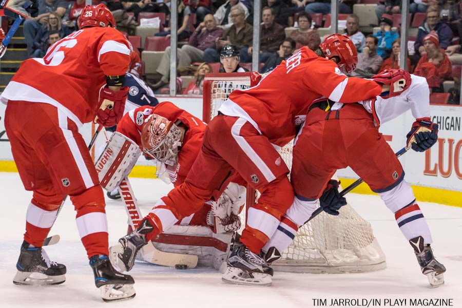 Red Wings vs Blue Jackets PIX - In Play! magazine
