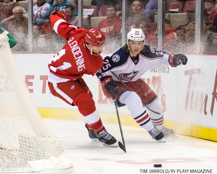 Red Wings vs Blue Jackets PIX - In Play! magazine