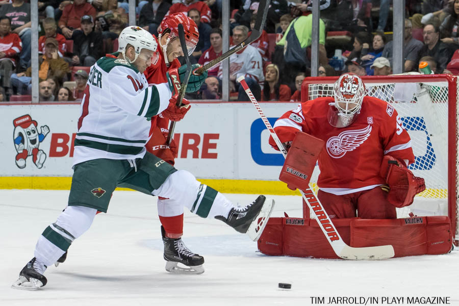 Red Wings vs Minnesota Wild PIX March 26, 2017 - In Play! magazine