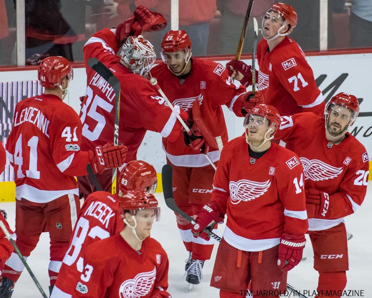 Red Wings vs Minnesota Wild PIX March 26, 2017 - In Play! magazine