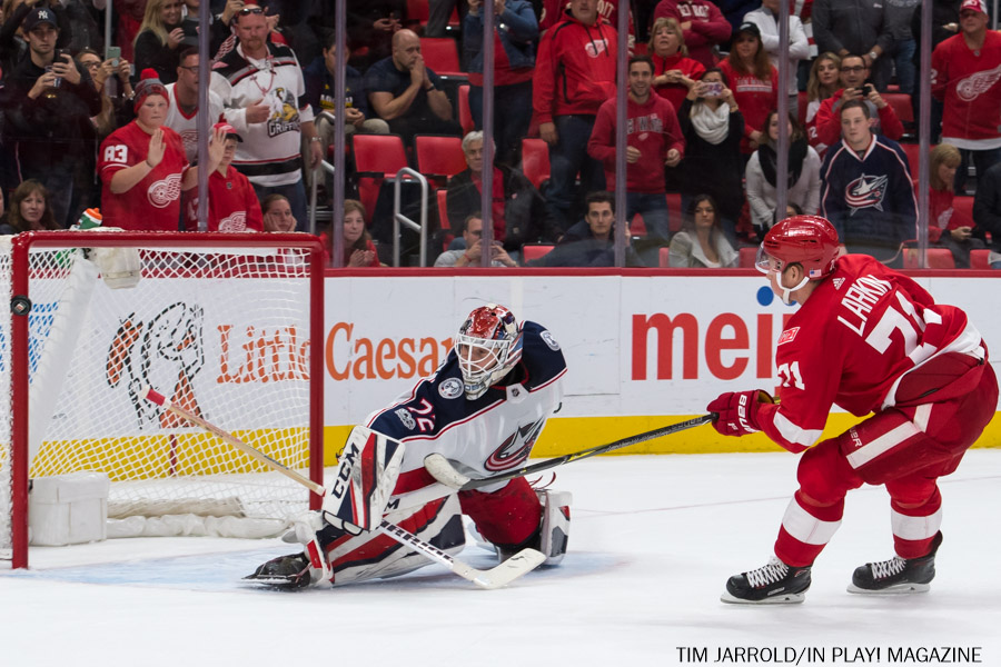 Red Wings vs Blue Jackets Game PIX Nov 11 2017 - In Play! magazine