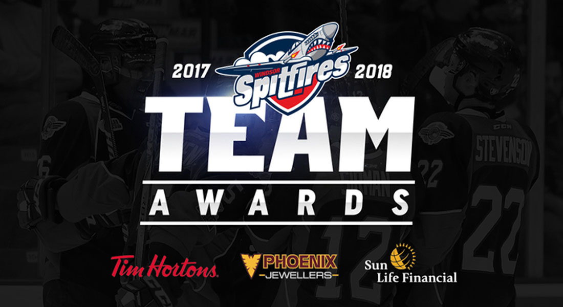 Windsor Spitfires Team Awards 2017/18 - In Play! magazine