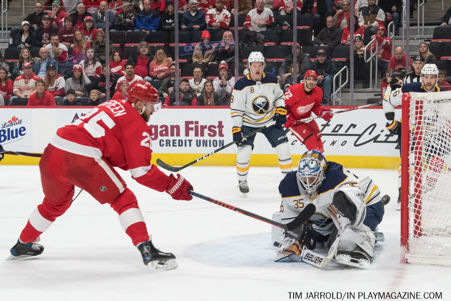 Red Wings vs Buffalo Sabres 11-24-2018 - In Play! magazine