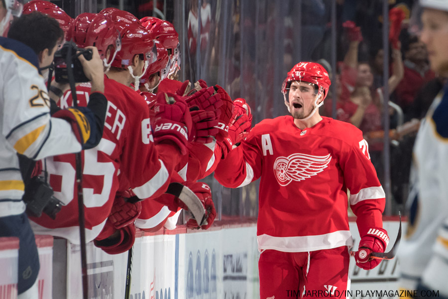 Red Wings vs Buffalo Sabres 11-24-2018 - In Play! magazine