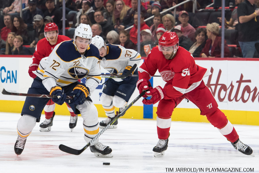 Red Wings vs Buffalo Sabres 11-24-2018 - In Play! magazine