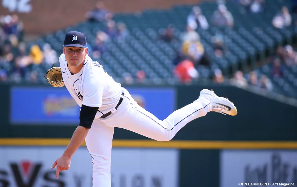 TYLER HOLTON NAMED TIGERS 2023 ROOKIE OF THE YEAR - In Play! magazine