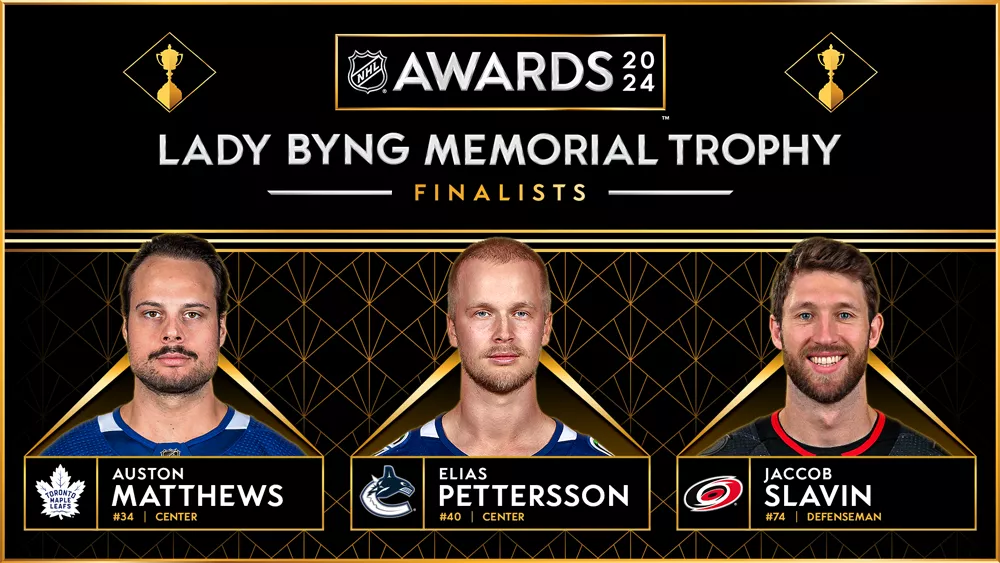 2024 Lady Byng Trophy Finalists Named - In Play! magazine