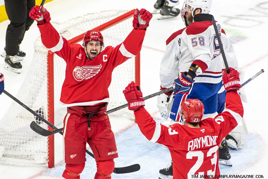 Red Wings vs Canadiens Game Recap January 23, 2025 - In Play! magazine