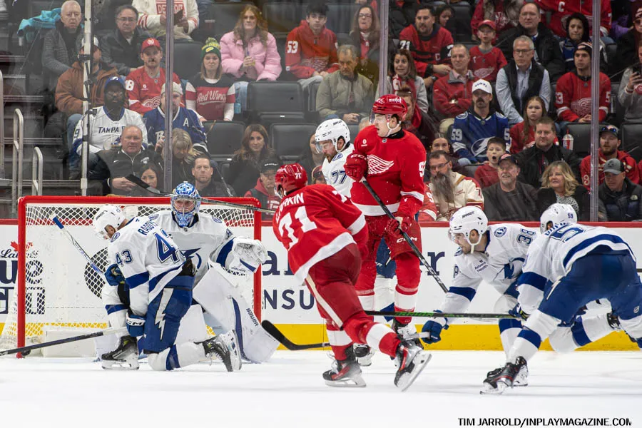 Red Wings vs Lightning February 8 2025 Review - In Play! magazine
