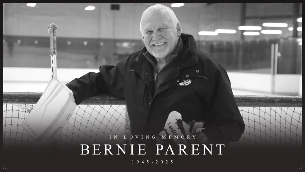 NHL Goaltender Great Bernie Parent Passes Away - In Play! magazine